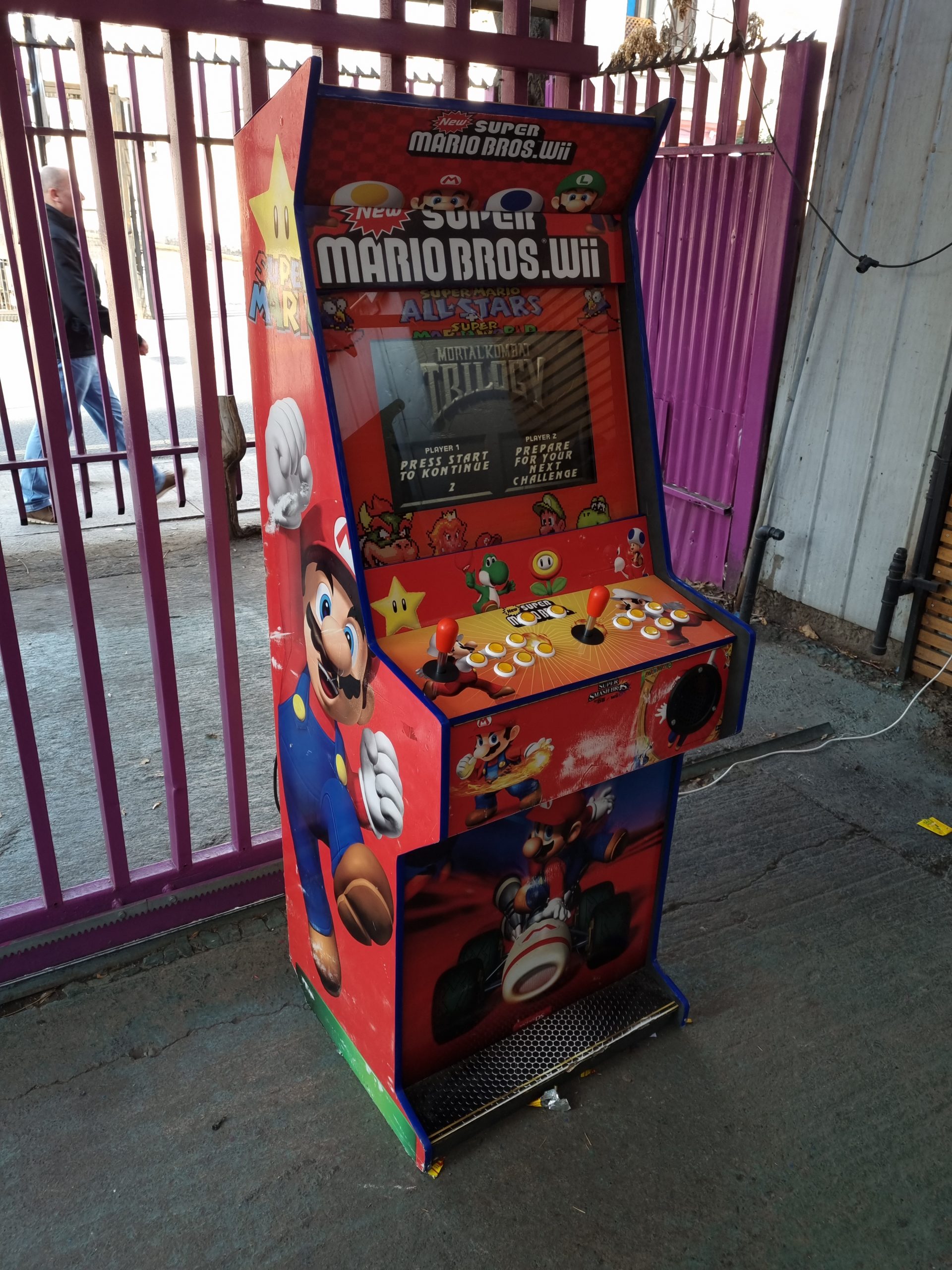 Gabinete Arcade Super Smash Bros Arcade Smash Bros. | Fantendo Game